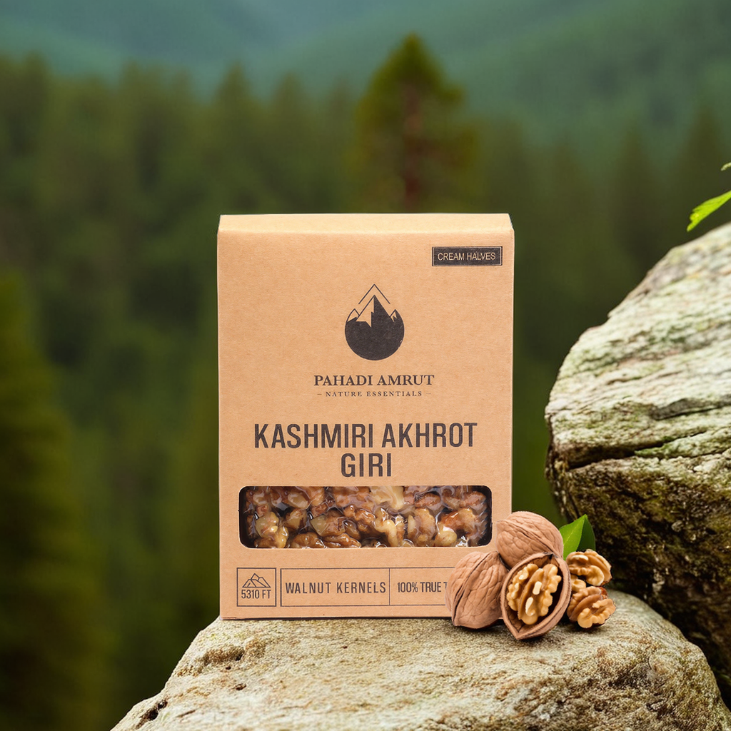 Pure Kashmiri Akhrot Giri: Nutrient Rich Walnuts