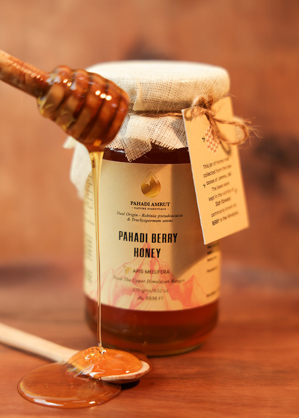 Buy Pure Berry Honey | 100% Organic & Raw - Pahadi Amrut