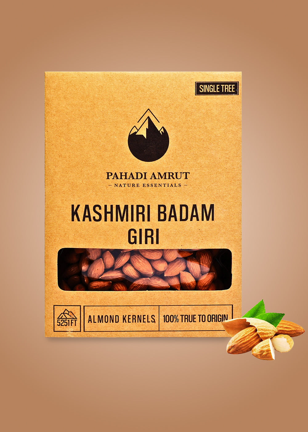 Buy 100% Natural Kashmiri Badam Giri - Almond Kernels - Pahadi Amrut